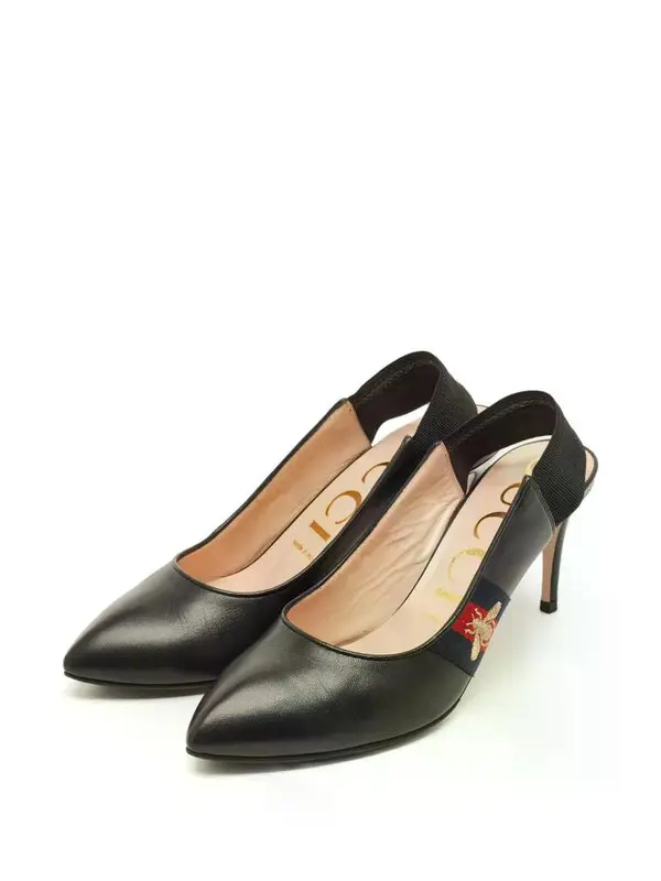Gucci Sylvie Heeled Pumps