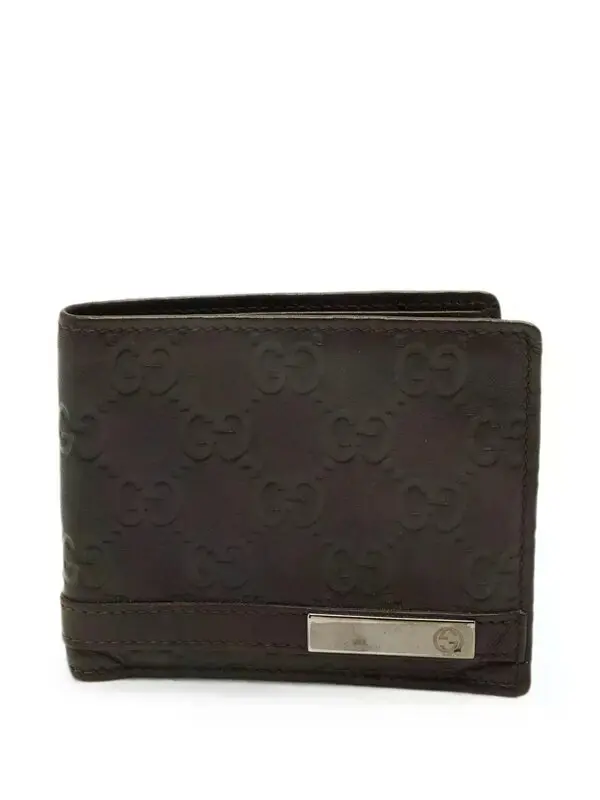 Gucci Logo-plaque Bi-fold Wallet