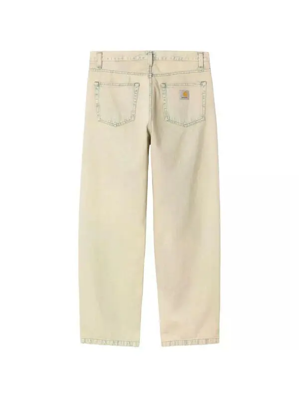 Carhartt Work In Progress Logo-patch Straight-leg Jeans