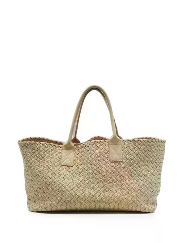 Bottega Veneta Cabat Intrecciato Tote Bag - Neutrals
