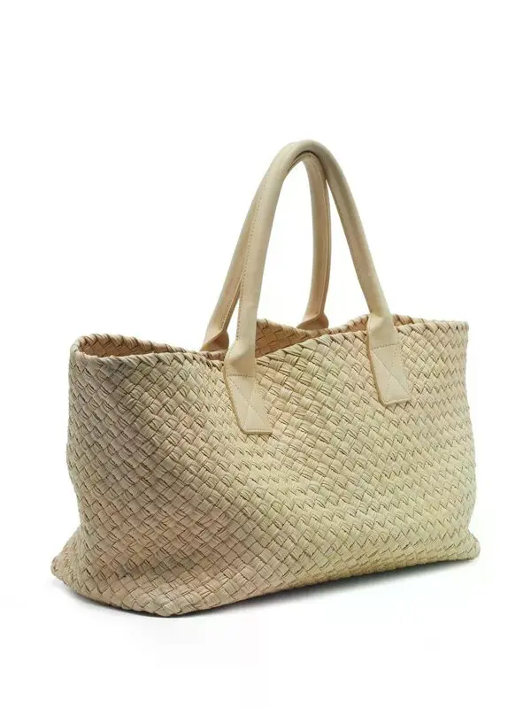 Bottega Veneta Cabat Intrecciato Tote Bag - Neutrals
