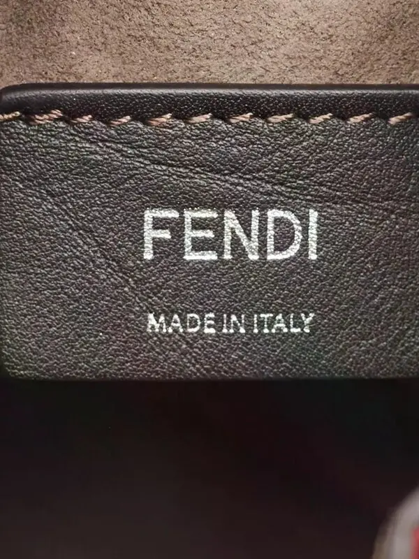 Fendi Mon Tresor Ff Embossed Bucket Bag