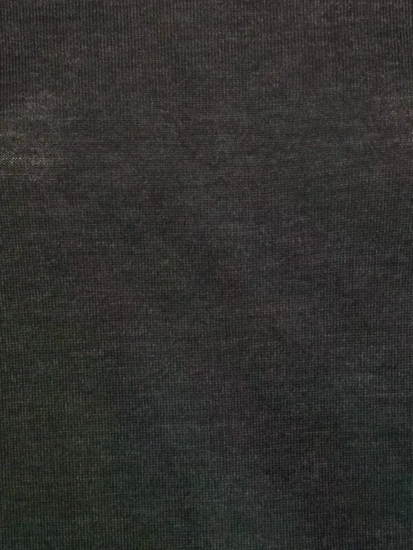 Fendi Dark Wool Turtleneck Long Sleeve Sweater