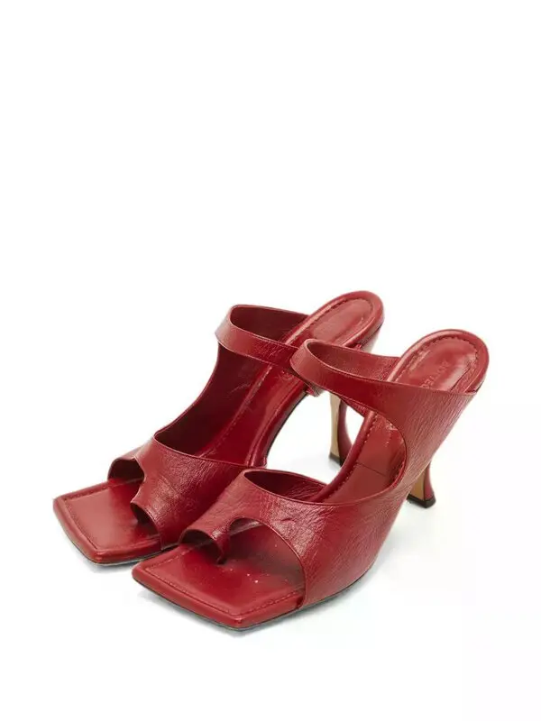 Bottega Veneta Lido Calf Leather Slides