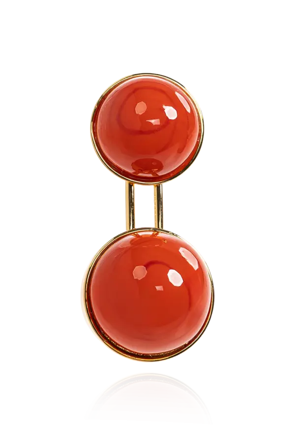 Alaïa Earrings With Ball-shaped Pendants