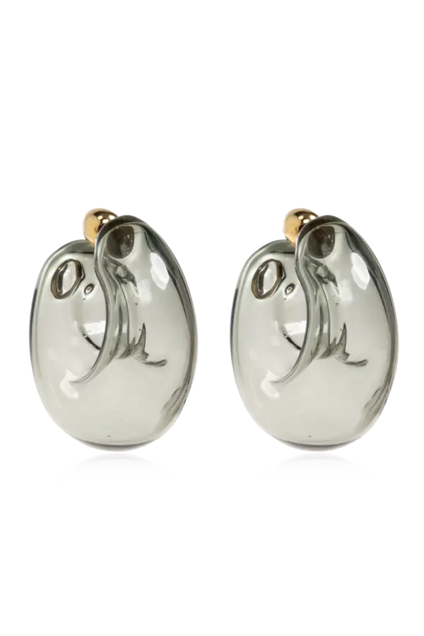 Alaïa Hand-blown Glass Statement Earrings