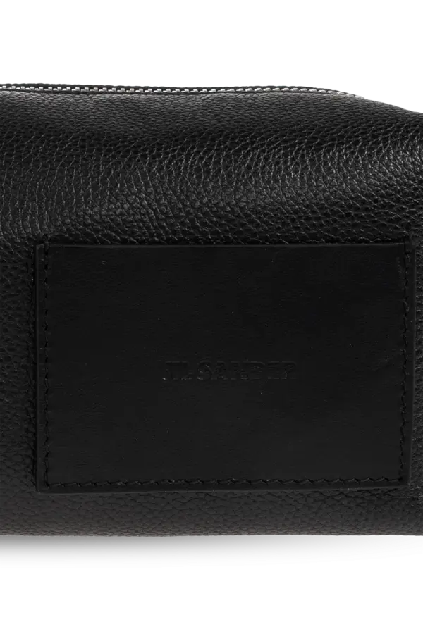 JIL SANDER Leather Toiletry Bag