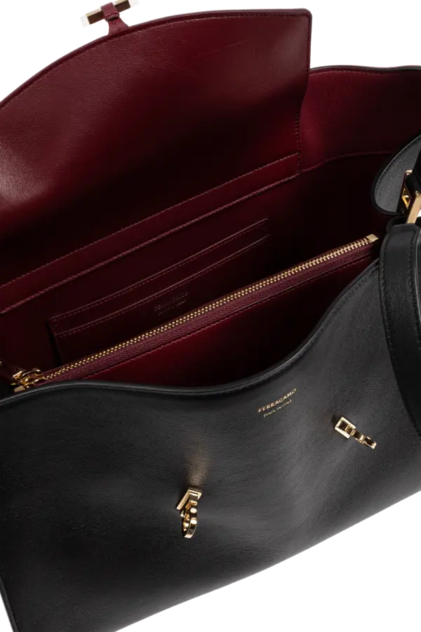 FERRAGAMO Leather Shoulder Bag