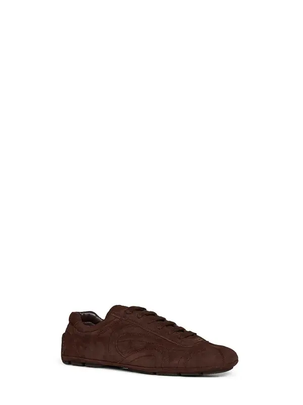 Prada Dark Brown Montecarlo Re-edition 2005 Sneakers - Multicolor