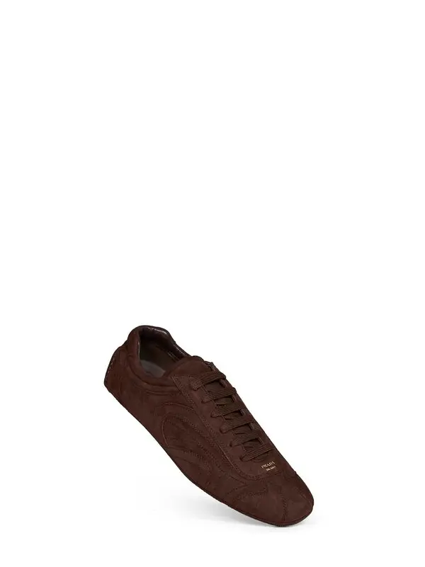 Prada Dark Brown Montecarlo Re-edition 2005 Sneakers - Multicolor