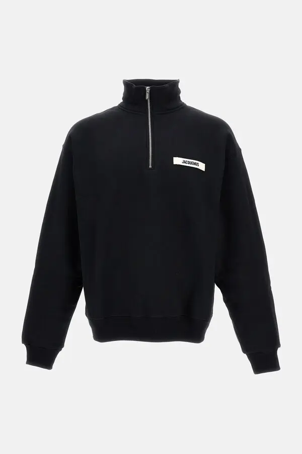 Jacquemus Zip Up High Neck Sweatshirt - Multicolor