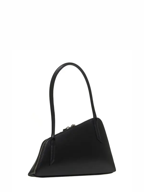 Attico Sunrise Leather Shoulder Bag