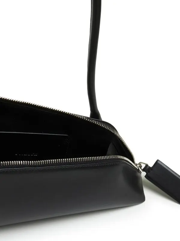Attico Sunrise Leather Shoulder Bag