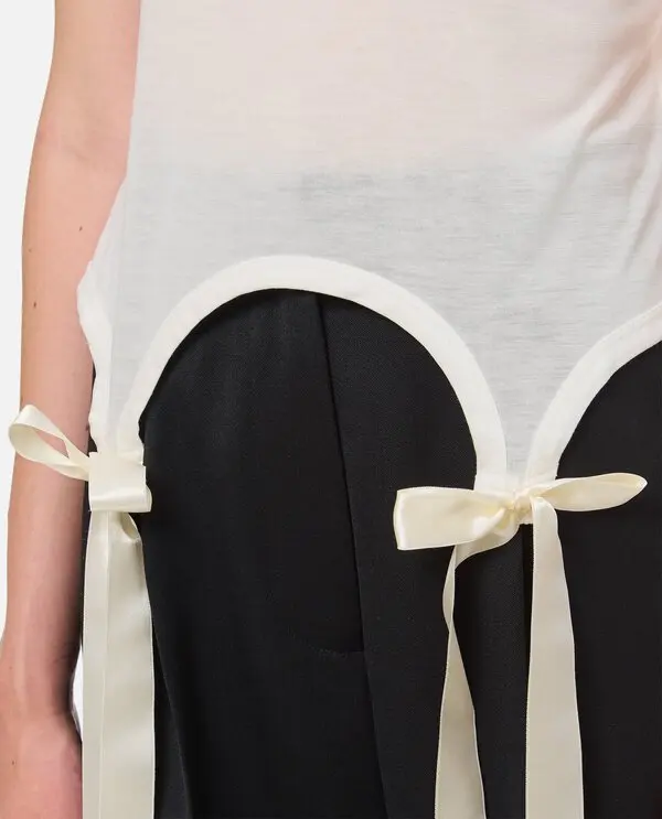 Simone Rocha T-shirt With Bow Detail