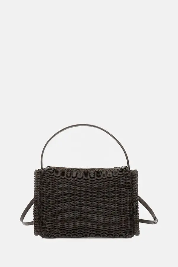 JW Anderson Woven Leather Loafer Bag