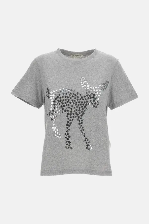 JW Anderson Animal Stars T-shirt - Multicolor
