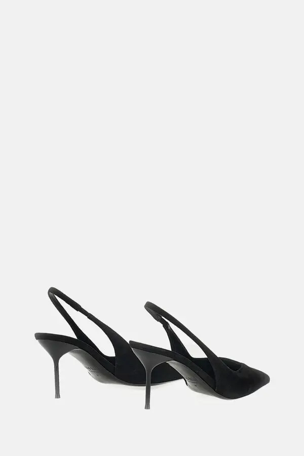 Paris Texas Lidia Slingback 70 Stiletto High Heel Shoes - Multicolor