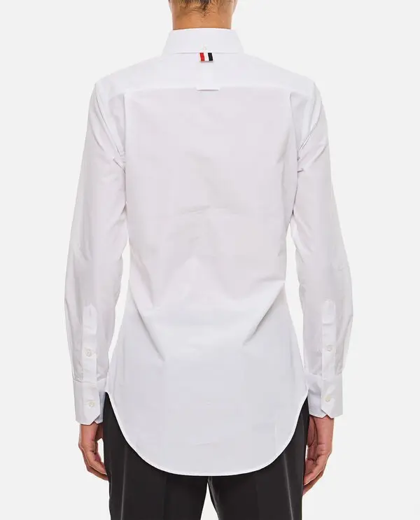 Thom Browne Classic Point Collar Poplin Shirt - Multicolor