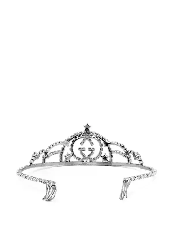 Gucci Gg Crystal-embellished Hair Band