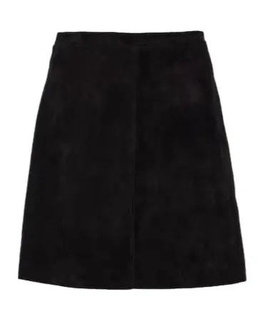 Stouls Lucie Leather Miniskirt - Black