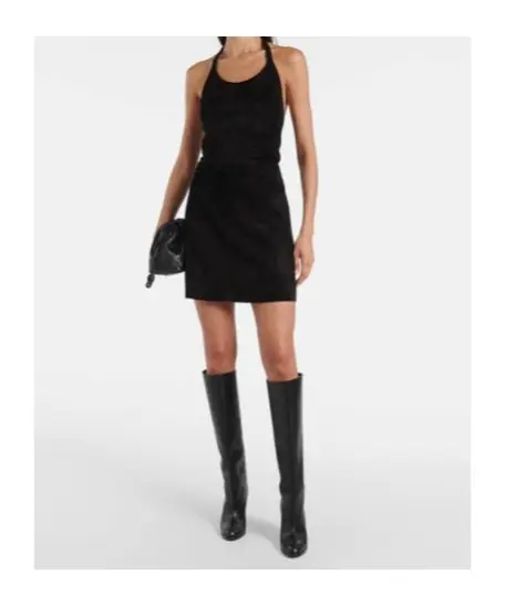 Stouls Lucie Leather Miniskirt