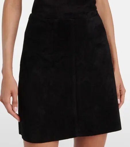 Stouls Lucie Leather Miniskirt