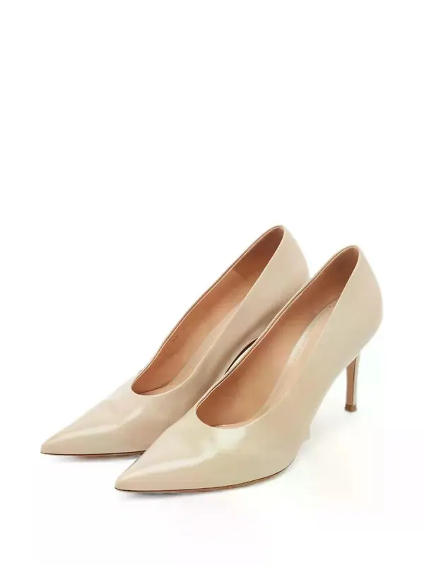 GIANVITO ROSSI 85 Pointed-toe Heeled Pumps