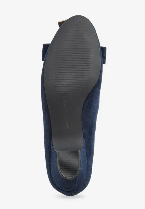 COMFORTVIEW The Flynn Slip-on Pump - Navy