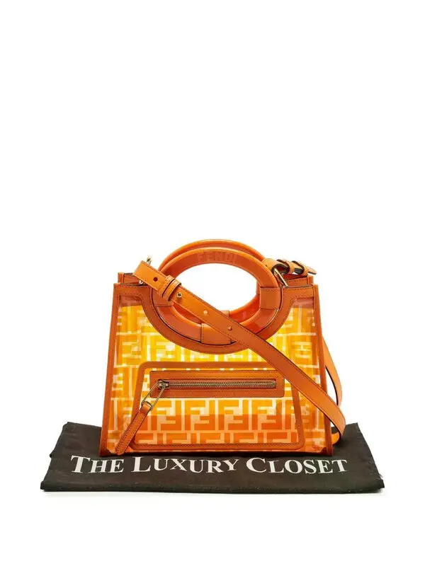 Fendi Runaway Ff-motif Tote Bag