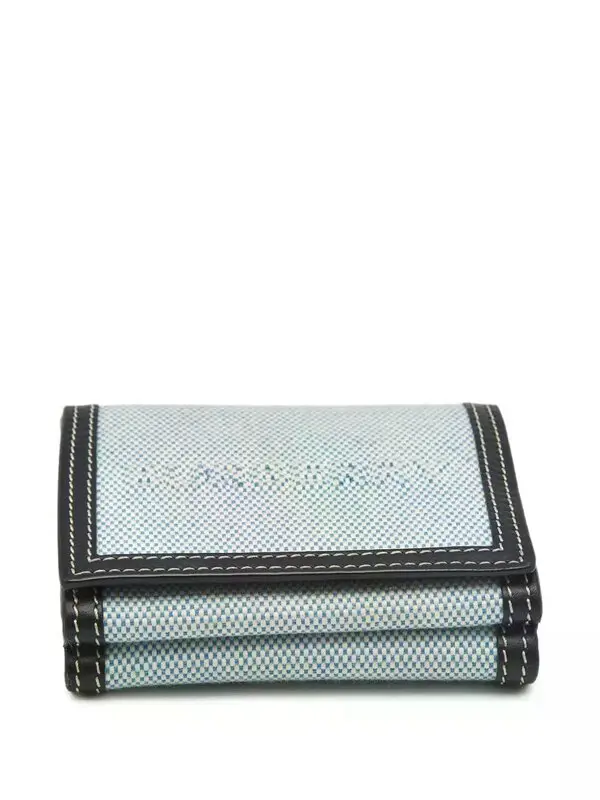 Burberry Luna Canvas Leather Wallet
