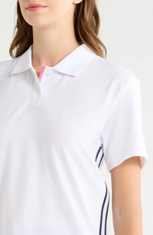 G/fore Tux Boxy Golf Polo - Snow