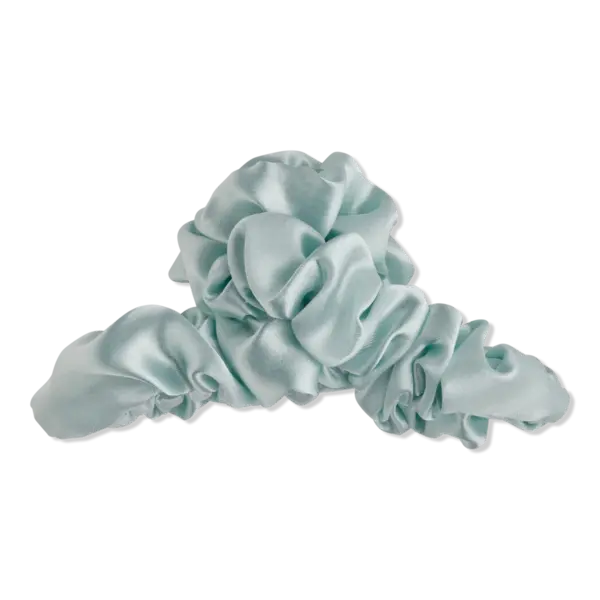 PRODUCT-OBSESSED Satin Ruffle Claw Clip