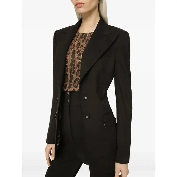 Dolce & Gabbana Blazer With Peak Lapels
