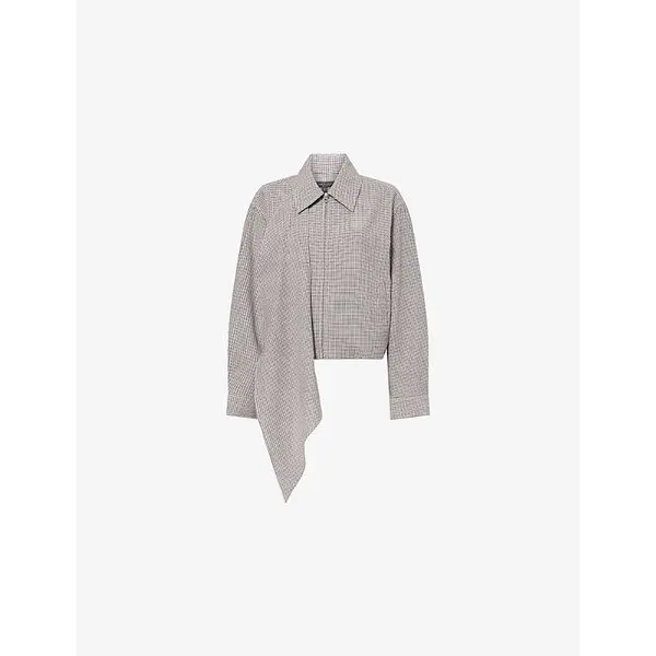 Rag & Bone Krista Checked Wool Jacket