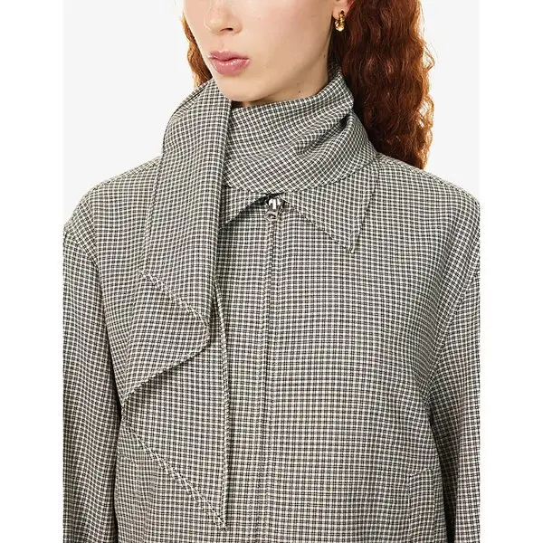 Rag & Bone Krista Checked Wool Jacket