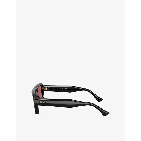 Ray-ban Rb4954 Rectangle Frame Nylon Sunglasses