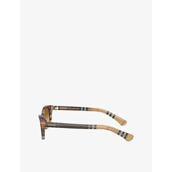 Burberry Cat-eye Acetate Sunglasses - Brown