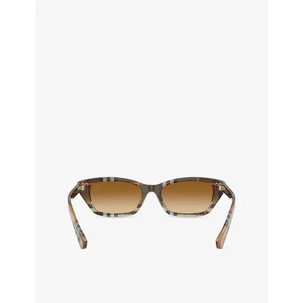 Burberry Cat-eye Acetate Sunglasses - Brown