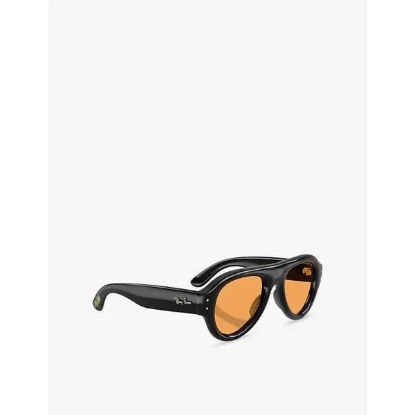 Ray-ban Aviator-frame Acetate Sunglasses