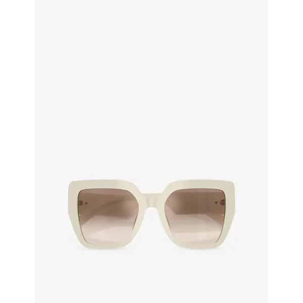 Dolce & Gabbana Dg4538 Square-frame Acetate Sunglasses - Brown