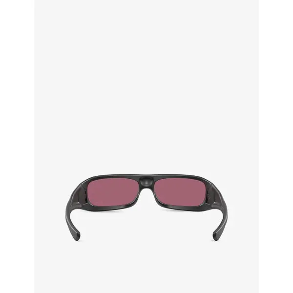 Oakley Rectangle-frame Polycarbonate Sunglasses