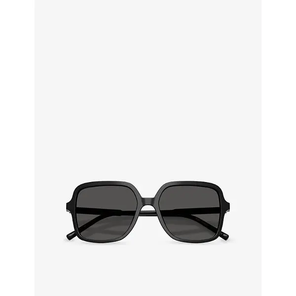 Dolce & Gabbana Dg4539 Square Frame Acetate Sunglasses - Black