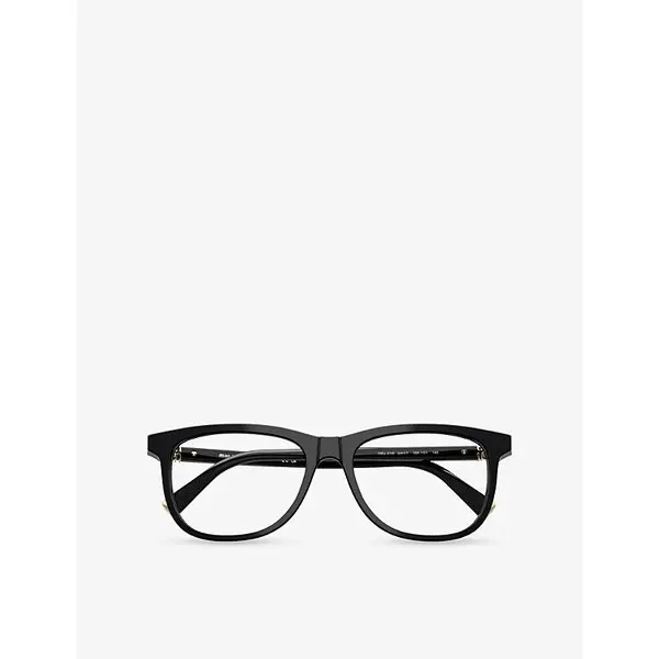 Miu Miu Square Frame Acetate Eyeglasses