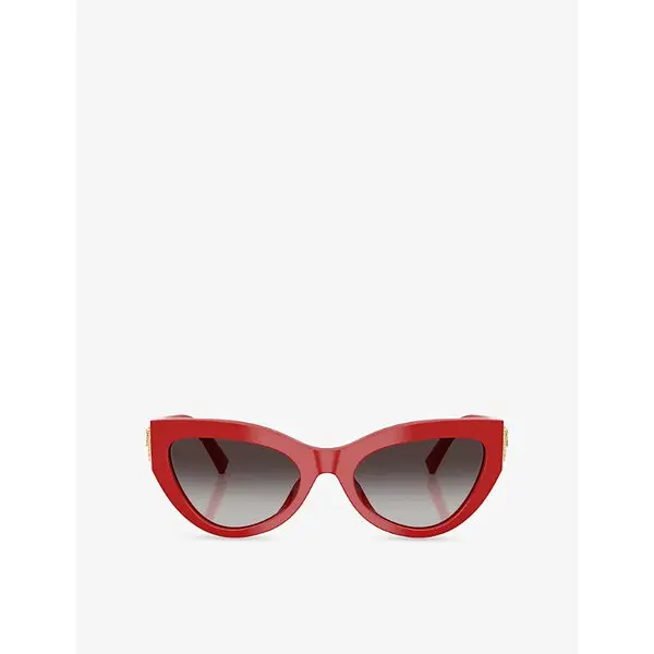 Dolce & Gabbana Cat-eye Acetate Sunglasses - Red