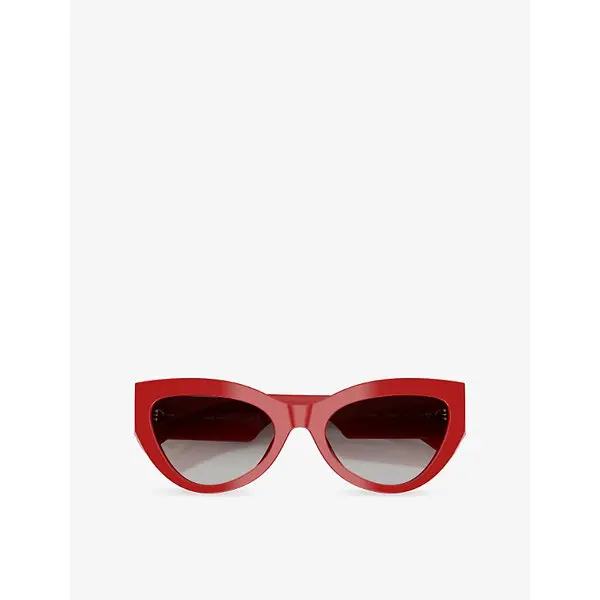 Dolce & Gabbana Cat-eye Acetate Sunglasses - Red