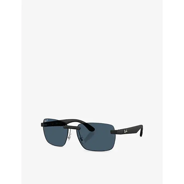 Ray-ban Irregular Frame Sunglasses - Black