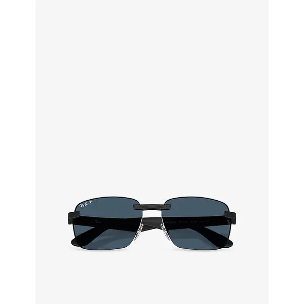 Ray-ban Irregular Frame Sunglasses - Black