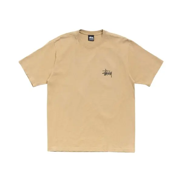 StÜssy Big Dog Stone Washed Tee 'khaki