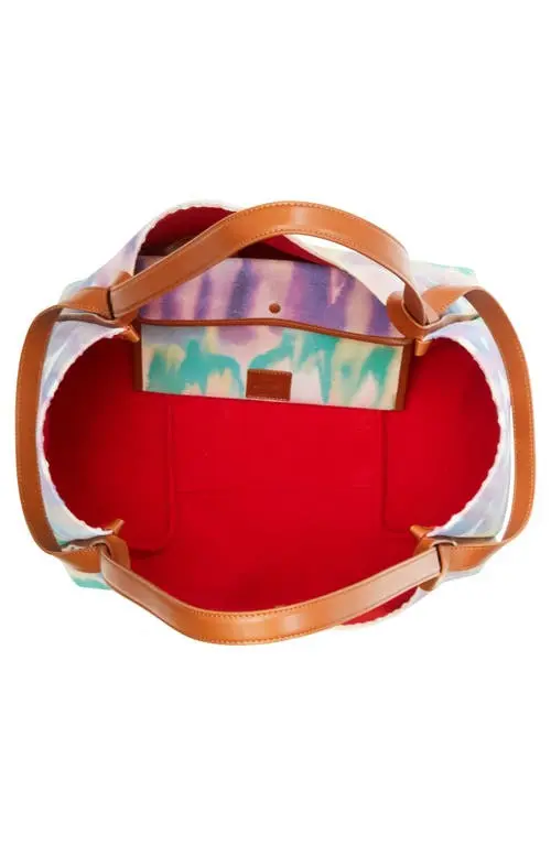 CHRISTIAN LOUBOUTIN Large Bettina Tie Dye Canvas Tote