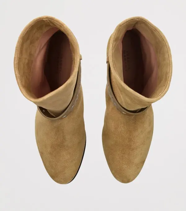 Isabel Marant Étoile Suede Reena Ankle Boots - Brown